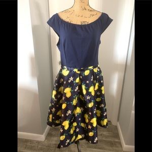 Miusol | Dresses | Miusol Plus Size Lemon Print Dress | Poshmark